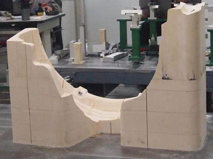 Hardness 60 1.7 Pu Epoxy Tooling Board For Car Moulds