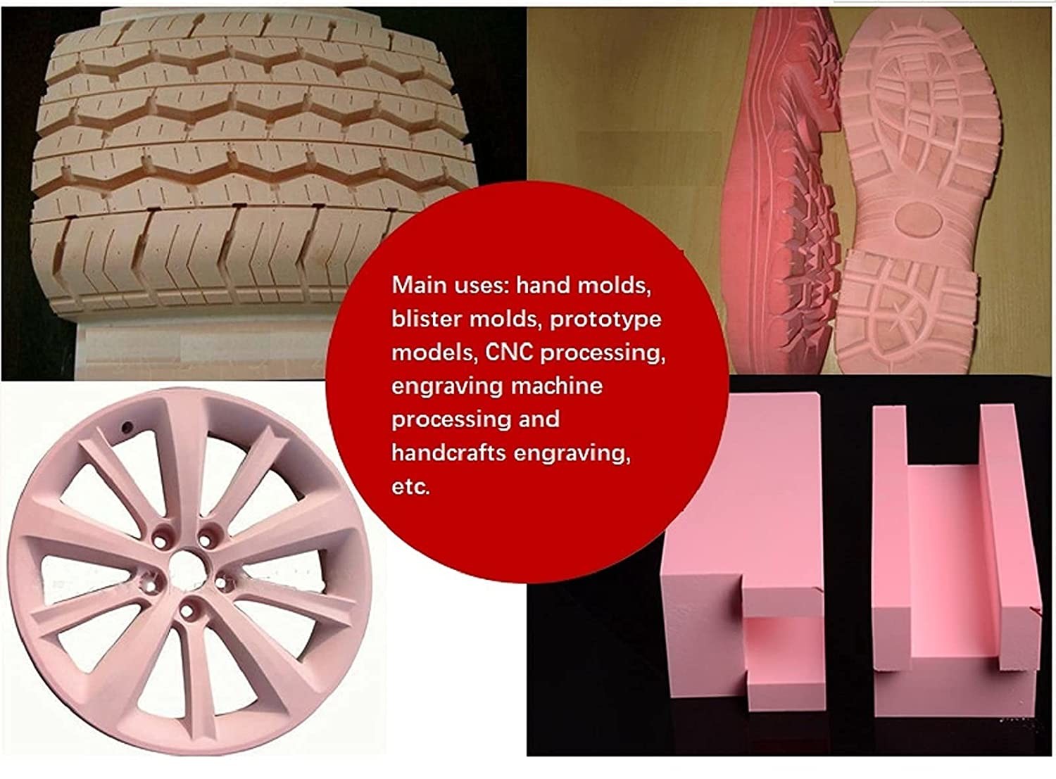 Wood Substitute 75mm Thick Polyurethane Model Board High Pressure ...